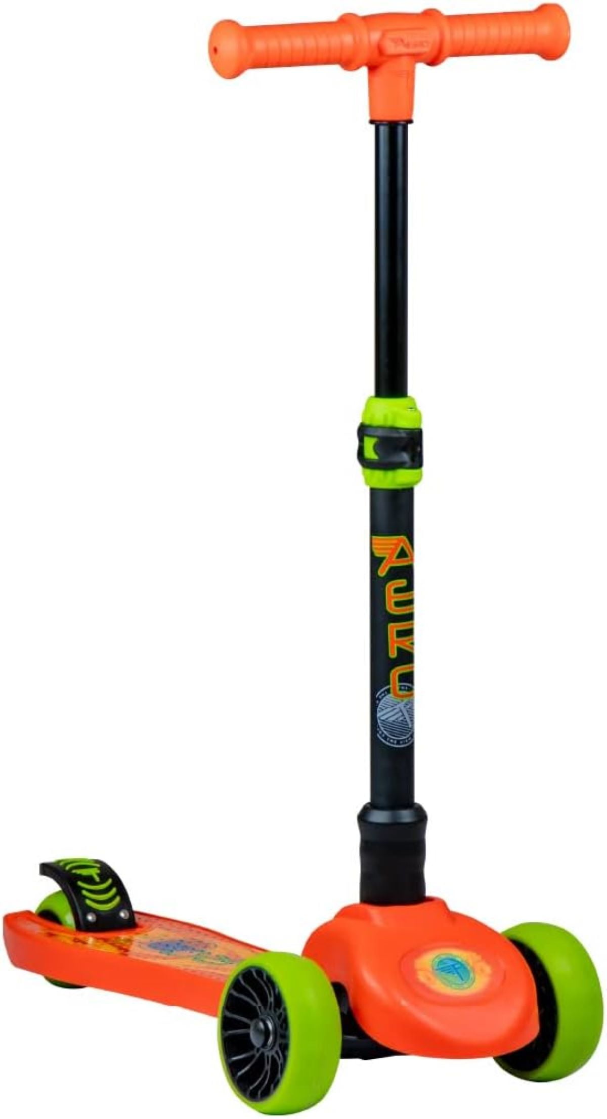 Flybar - Aero 3 LED wheel kick scooter - Orange Flame - Walmart.com