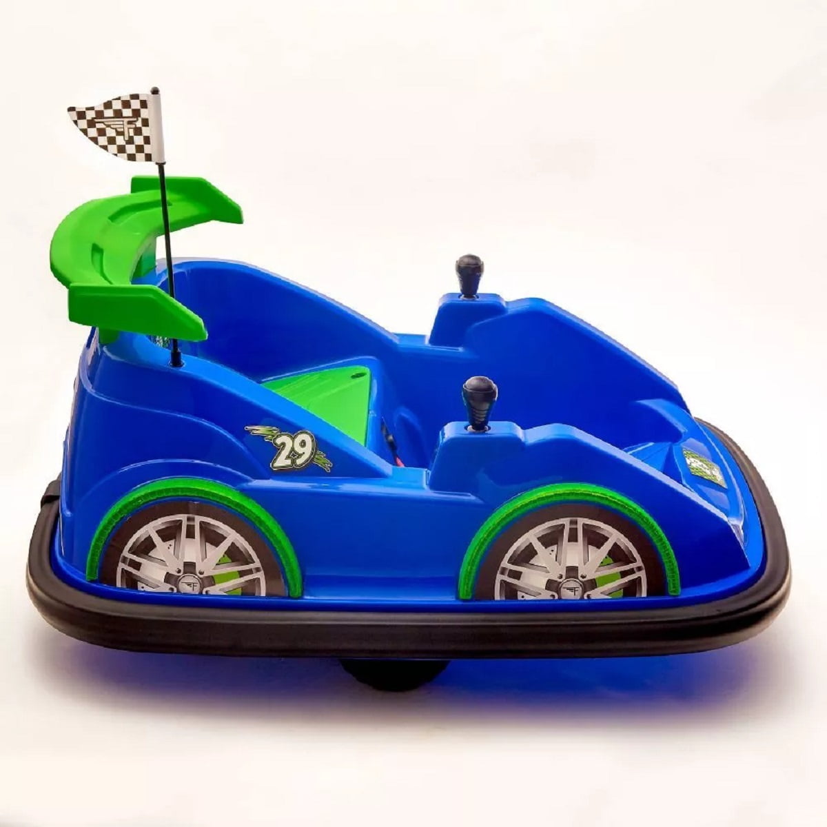 Flybar FunPark Racer Ride-On Bumper Car, 6V Rechargeable for Toddlers 1 ...