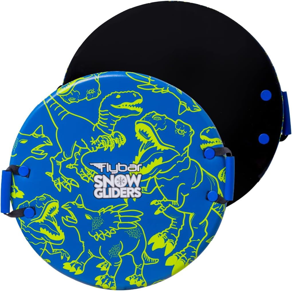 Flybar Kids 26" Foam Saucer Disc Snow Sled with Slick Bottom & PE Core ...