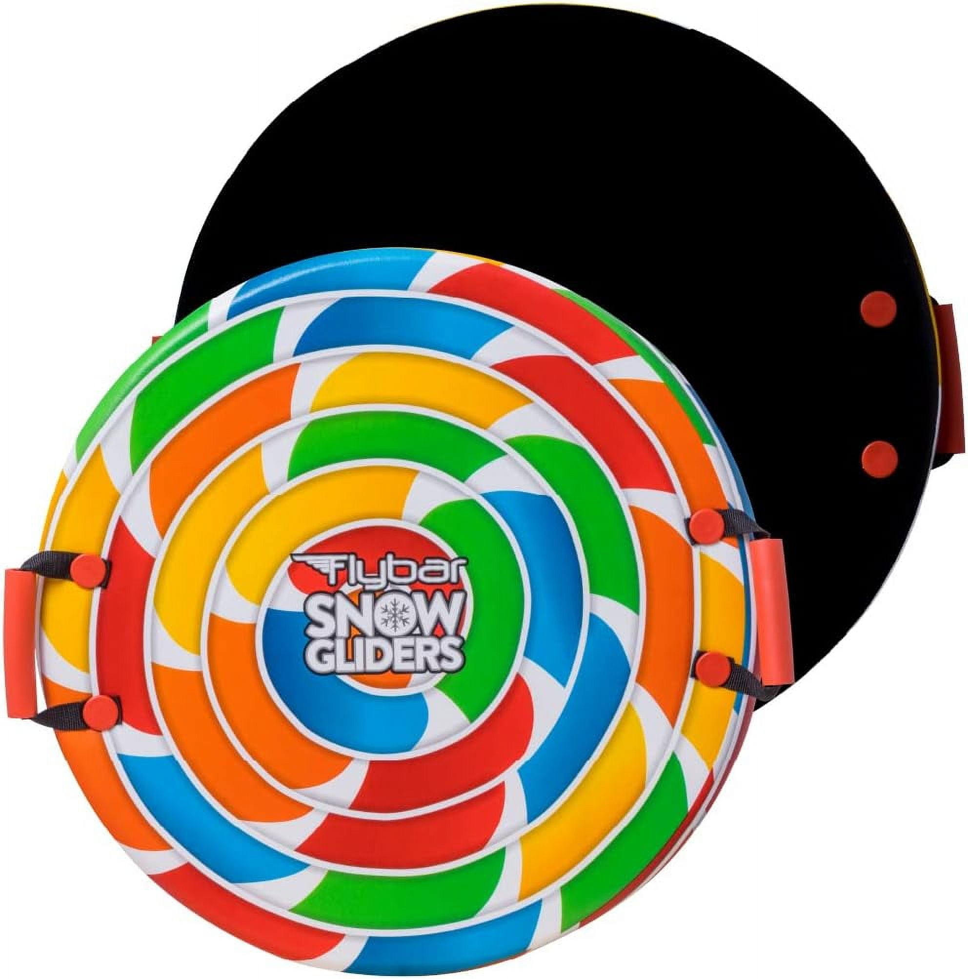 Flybar Kids 26" Foam Saucer Disc Snow Sled with Slick Bottom & PE Core ...