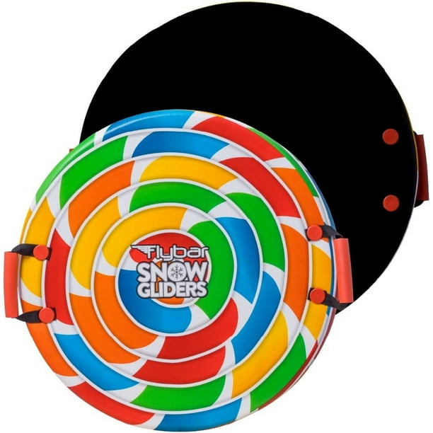 Flybar Kids 26" Foam Saucer Disc Snow Sled with Slick Bottom & PE Core ...