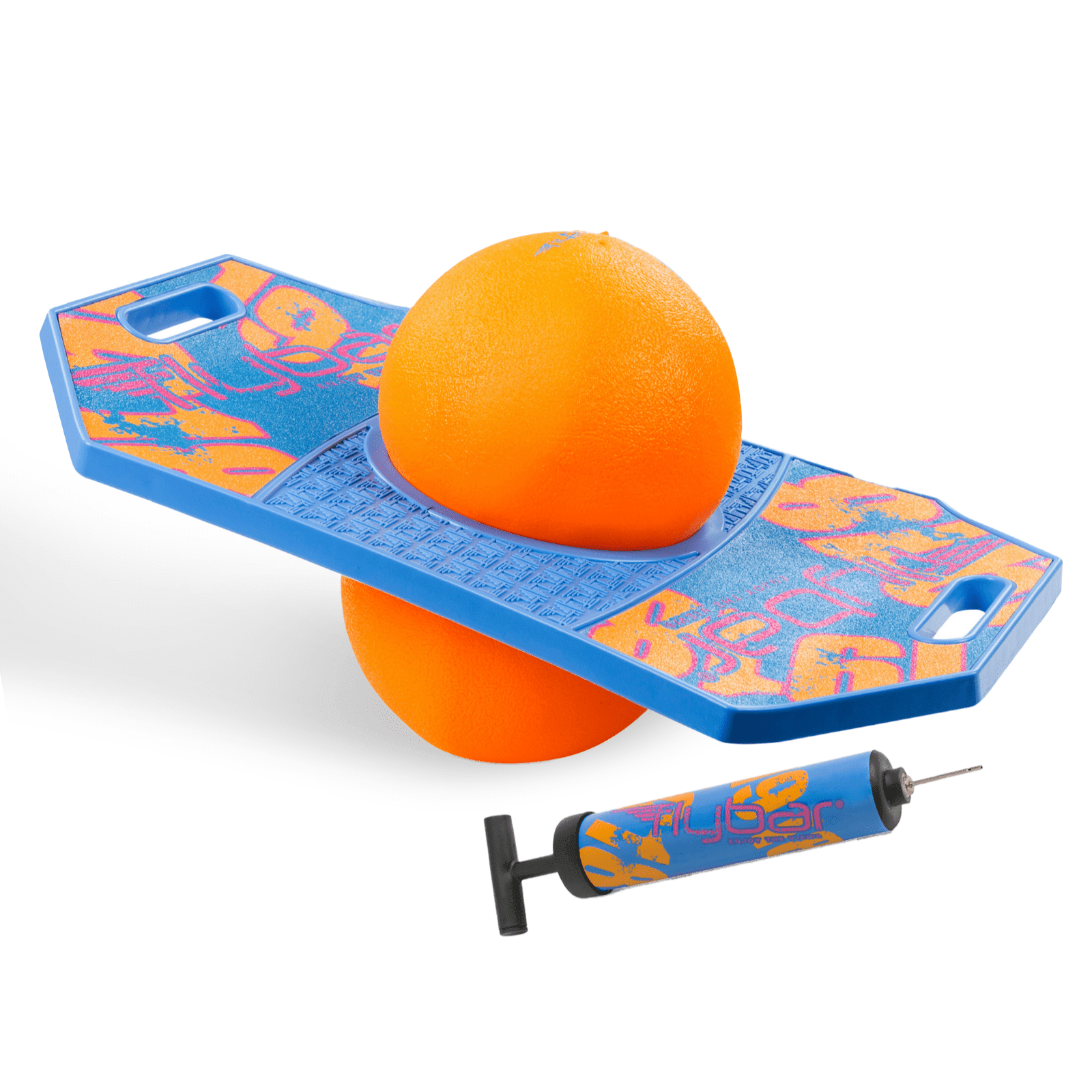 Flybar Pogo Trick Ball for Kids, Trick Board for Boys and Girls Ages 6 ...
