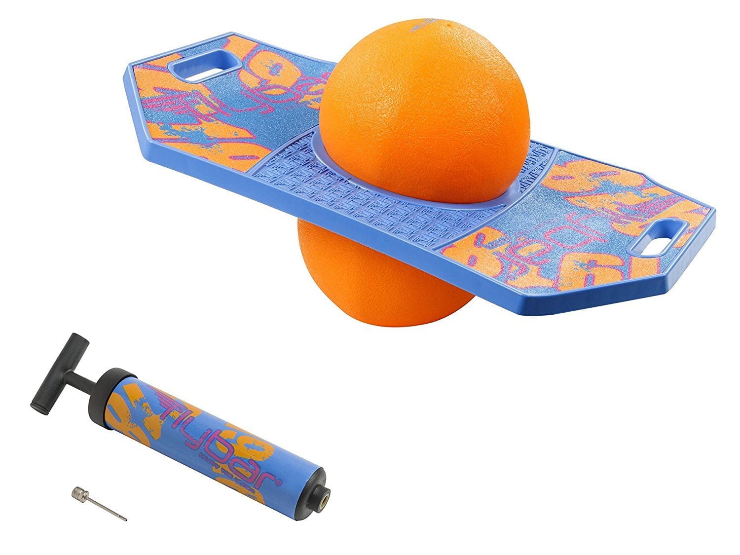 Flybar Pogo Trick Ball for Kids, Trick Board for Boys and Girls Ages 6 ...
