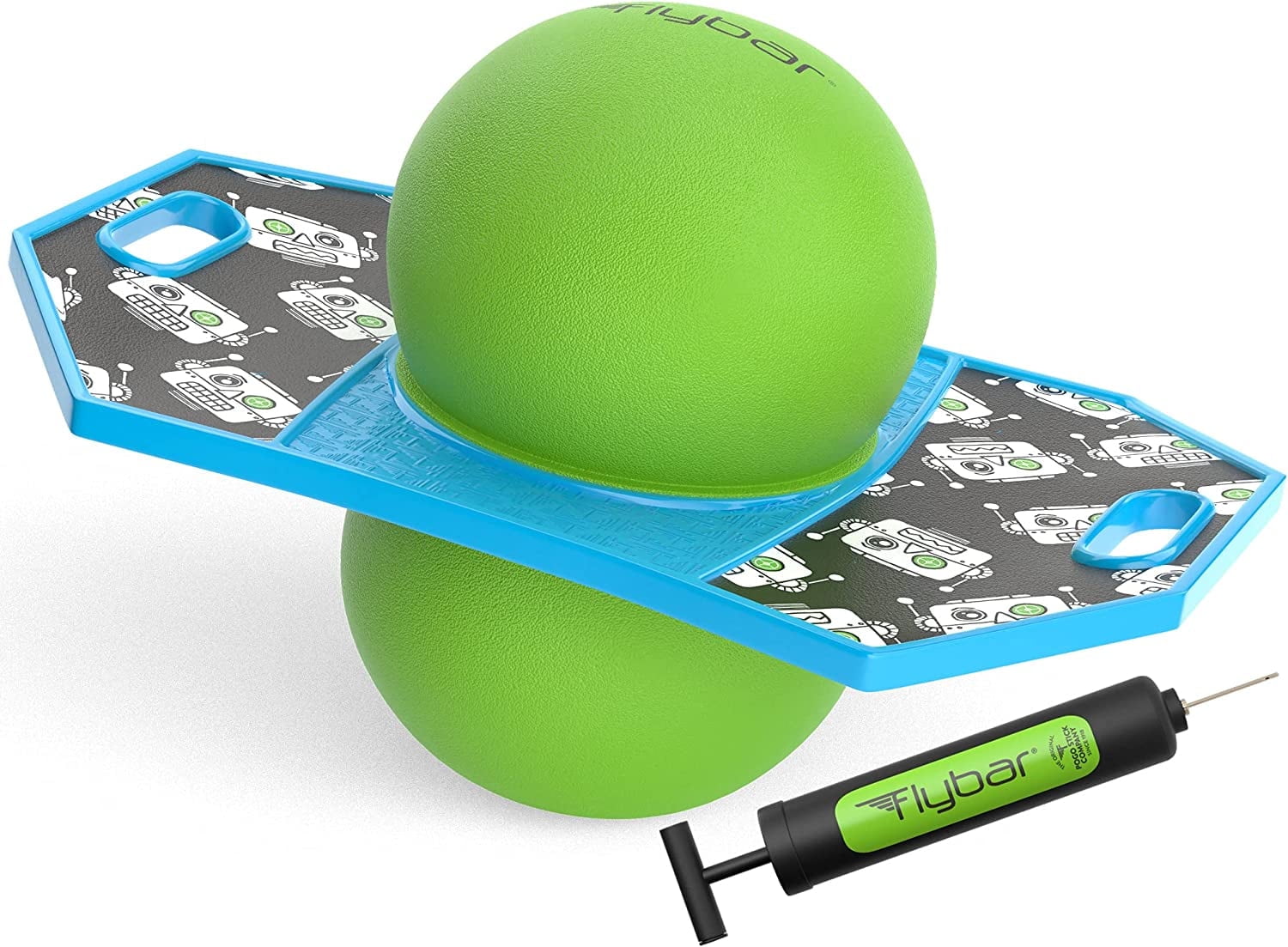 Flybar Pogo Trick Ball for Kids, Trick Board for Boys and Girls Ages 6 ...