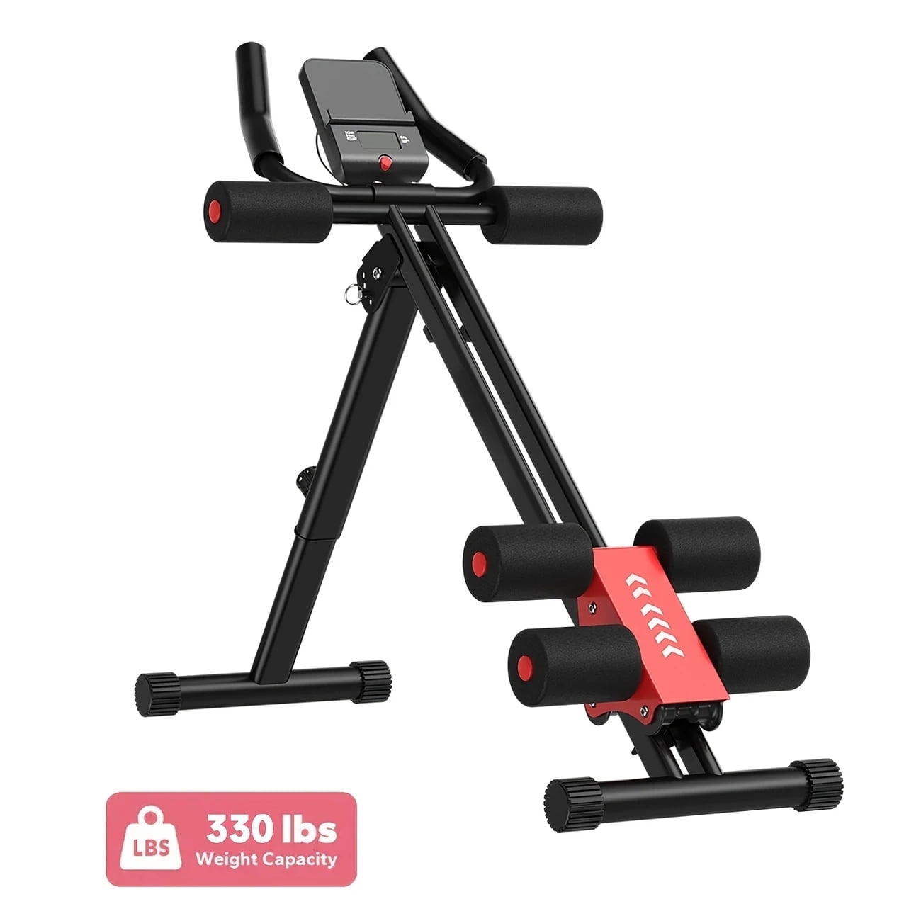 UPGO Abdominal Workout Machine, Adjustable Home Gym Equipment, Foldable ...