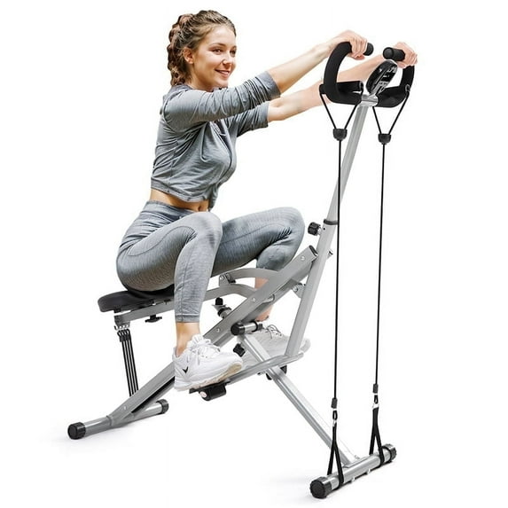 FLYBIRD Foldable Squat Machine for Home Workout, w Adjustable ...