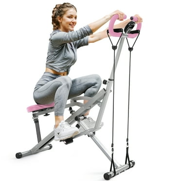 Pink Squat Machine For Home,Rodeo Core Exercise Machine,330lbs Foldable ...