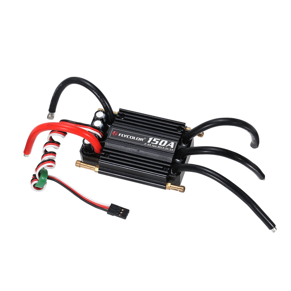 Nebublu Flycolor Waterproof 150A Brushless ESC, Reliable Speed ...