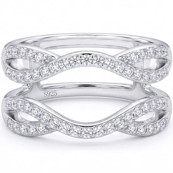 925 Sterling Silver Flower Daisy Band Ring (Size 12) - Walmart.com