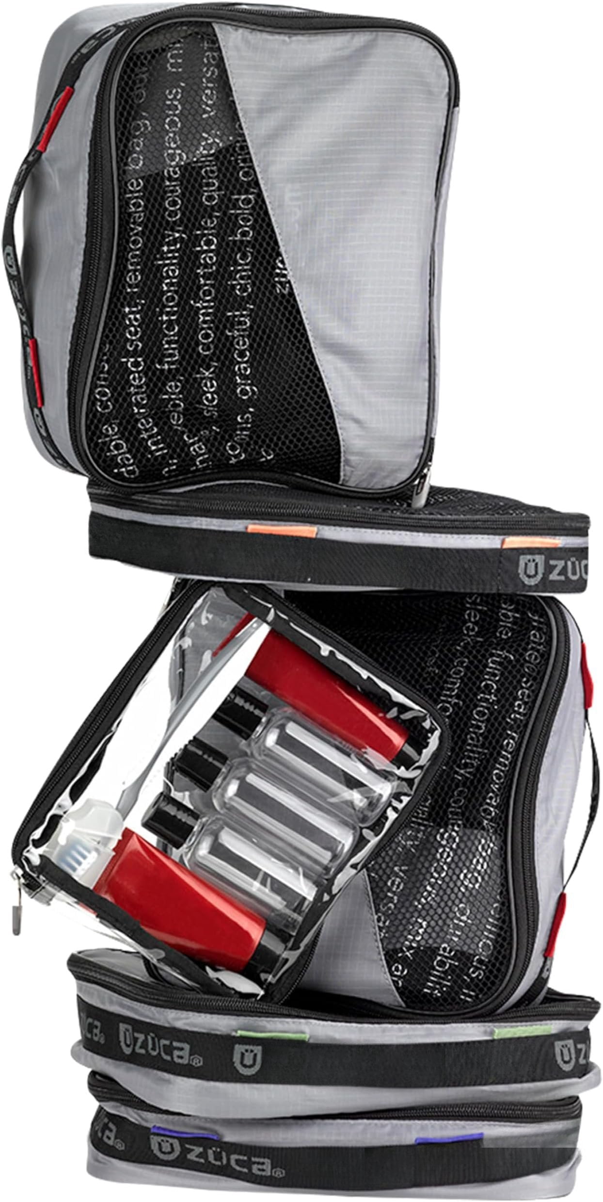 Flyer - Gray Standard Packing Utility Pouch - Clear Travel Pouch ...