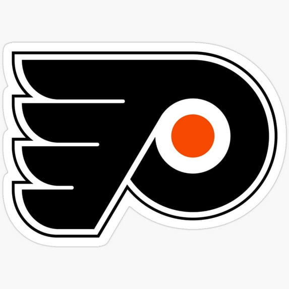 Flyers Logo Sticker Phone Decal Water Bottle Stickers Car Decals ...