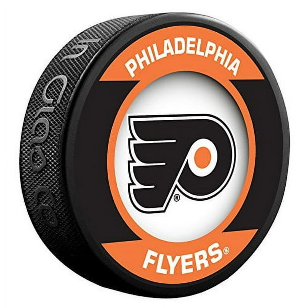 Flyers Officially Licensed Retro Design Hockey Puck - Walmart Business ...