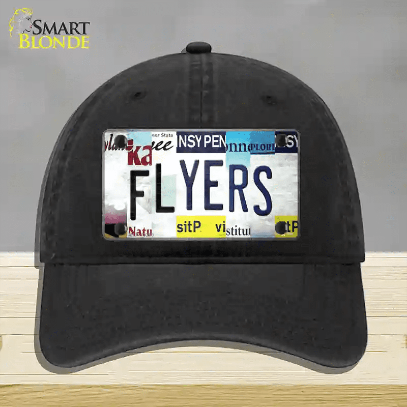 Flyers Strip Art Novelty License Plate Hat Tag Unconstructed Cotton ...