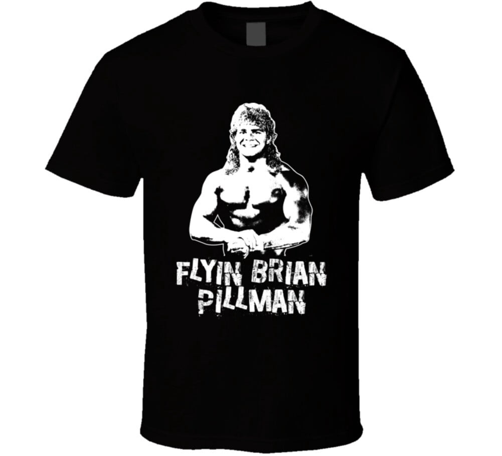 Flyin Brian Pillman Retro Legends Of Wrestling T Shirt - Walmart.com
