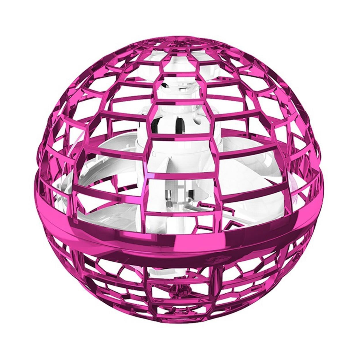 Flying Ball Cosmic Globe Ball Toy Built-in RGB Light 360° Rotating ...