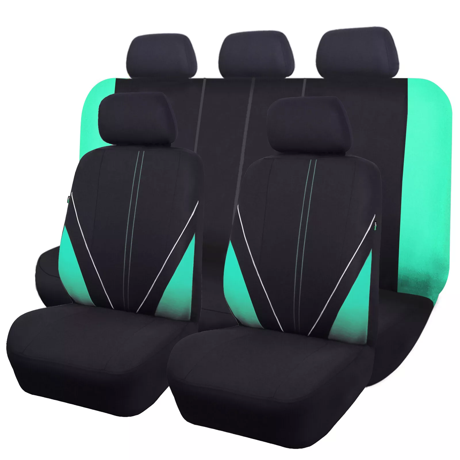 Flying Banner Car Seat Covers Front Rear Full Set Protectors Auto ...