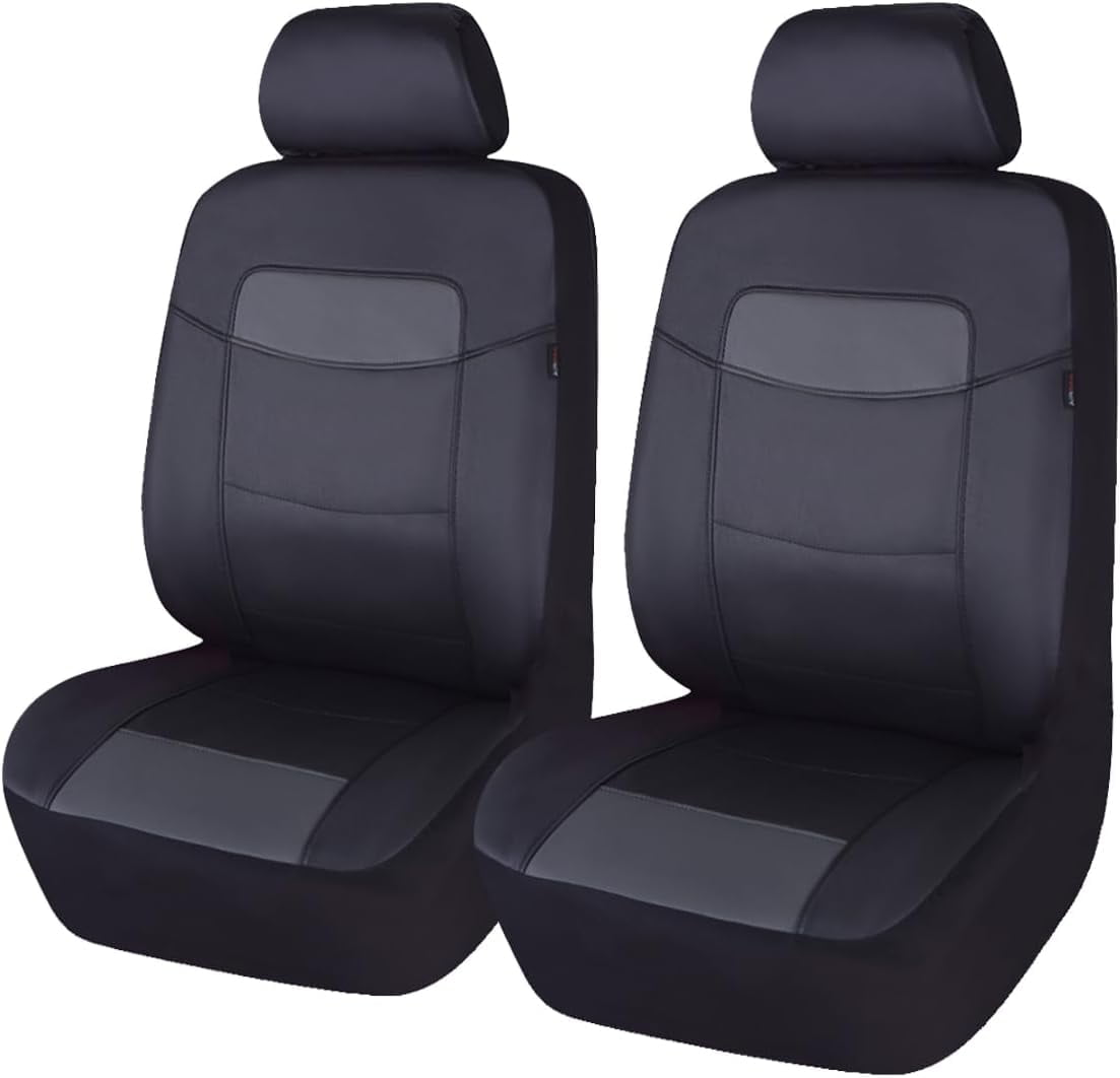 Flying Banner Car Seat Covers Protectors Full Set Synthetic Leather ...