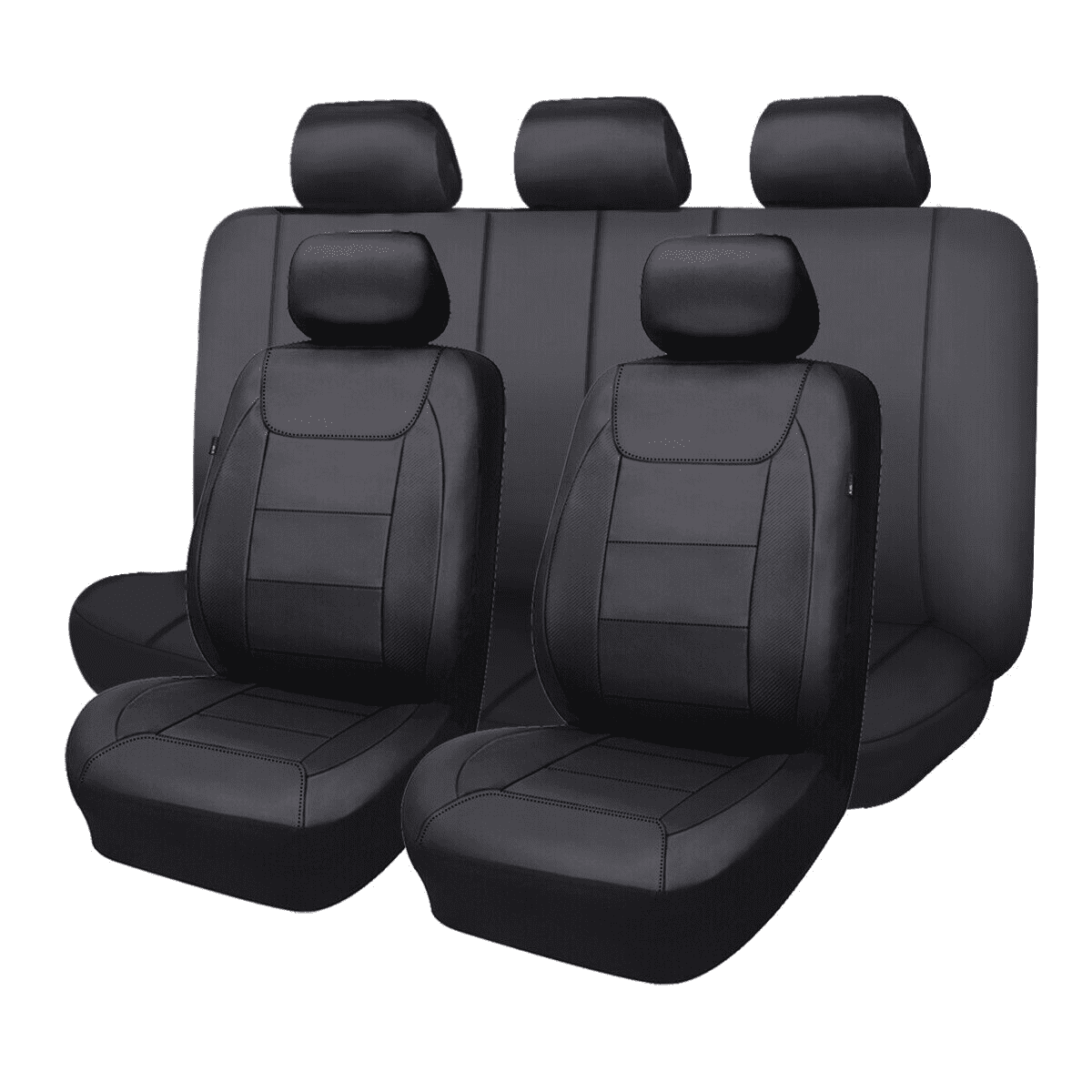 Flying Banner Deluxe Universal Leather Car Seat Covers Set for SUV ...