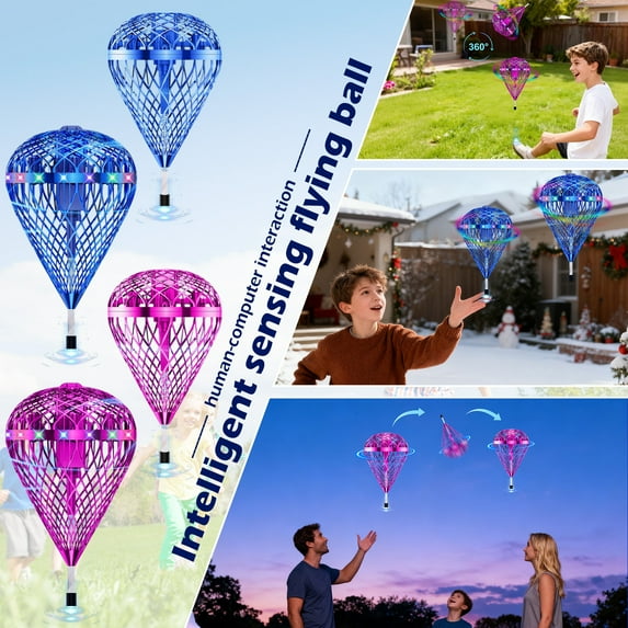 Flying Bouncing Toys, Cosmic Globe Flying Orb Ball Motion-Control Hover ...