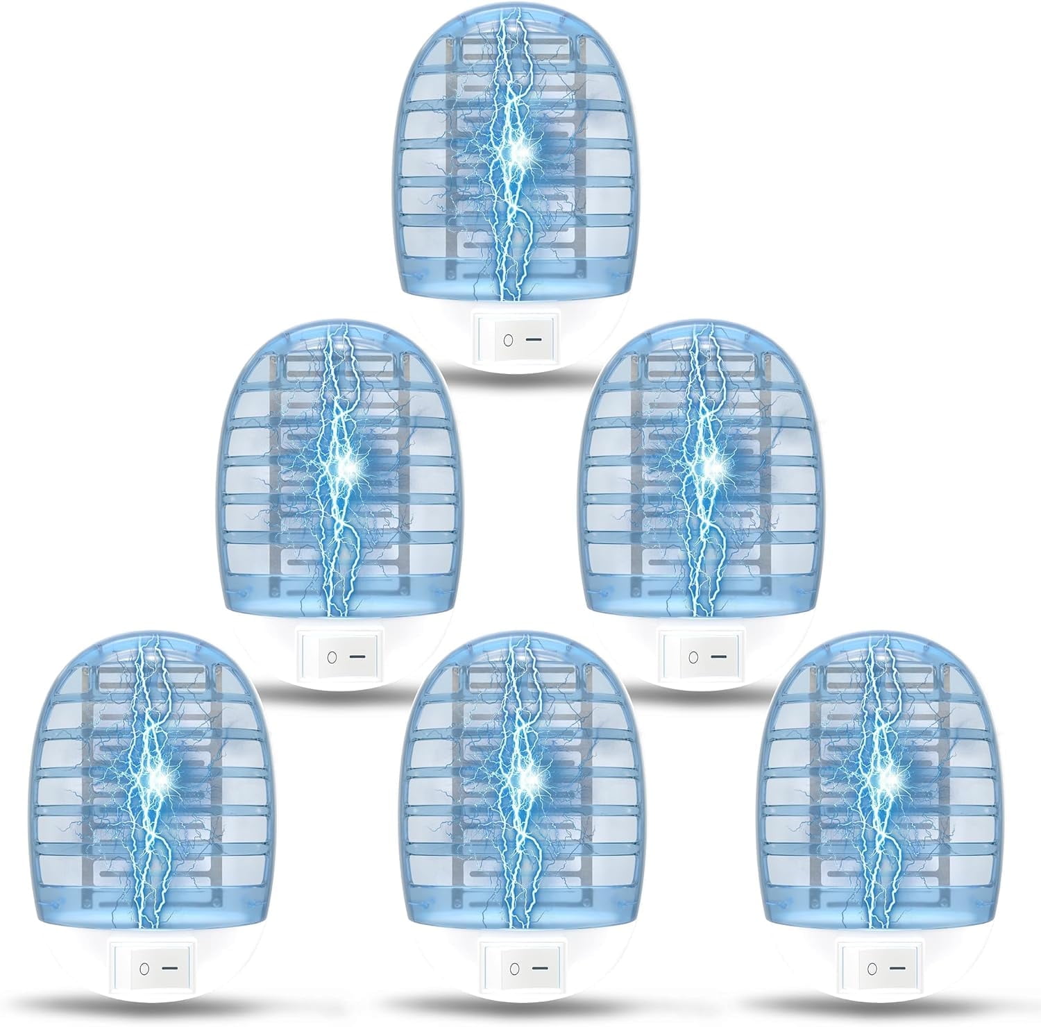 Flying Bug Zapper Indoor, Electronic Insect Killer, Mosquitoes Trap ...