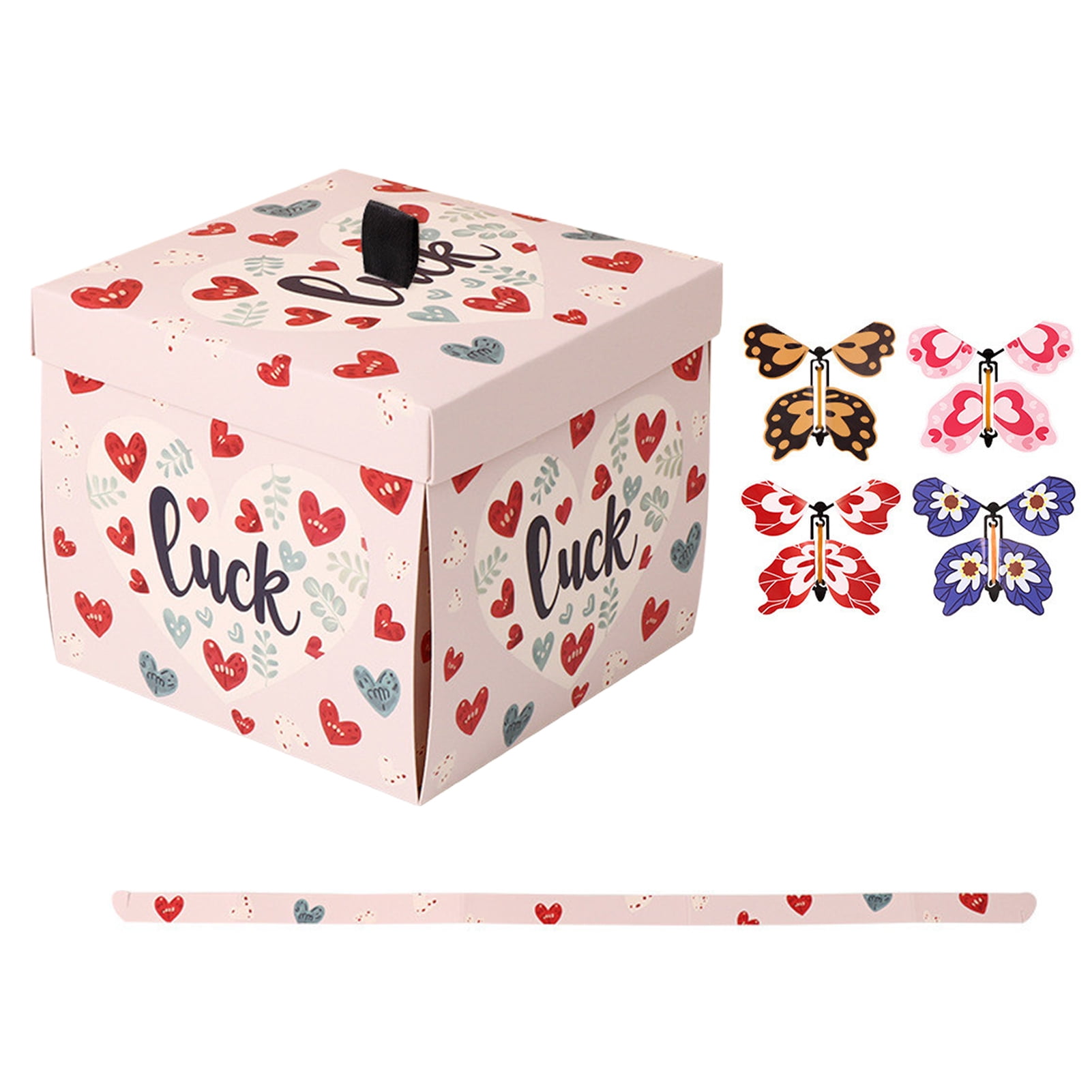 Flying Butterfly Box | Exploding Butterfly Birthday Box Funny Butterfly ...