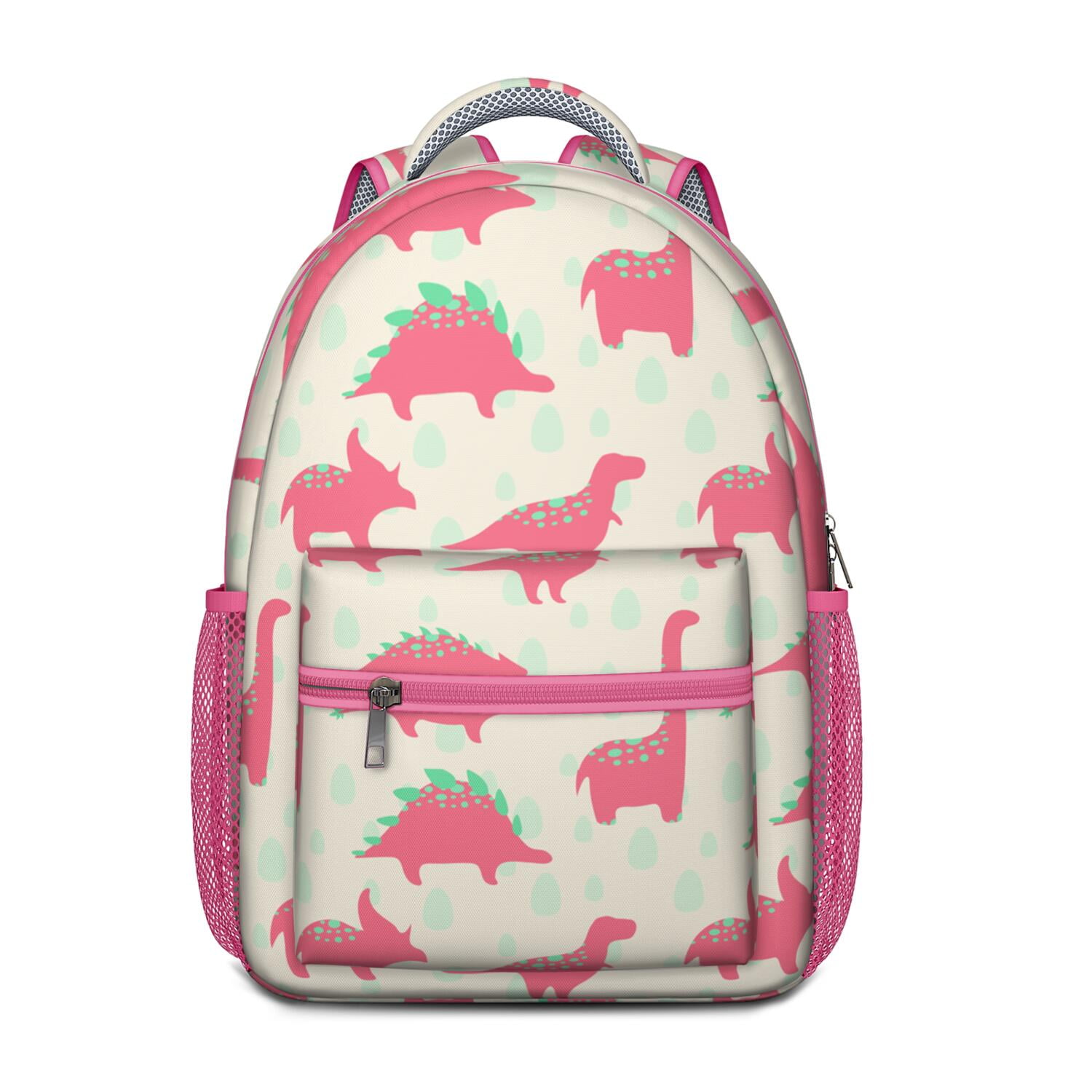Flying Dinosaur and Stars Print Backpack – Colorful Dino Pattern ...