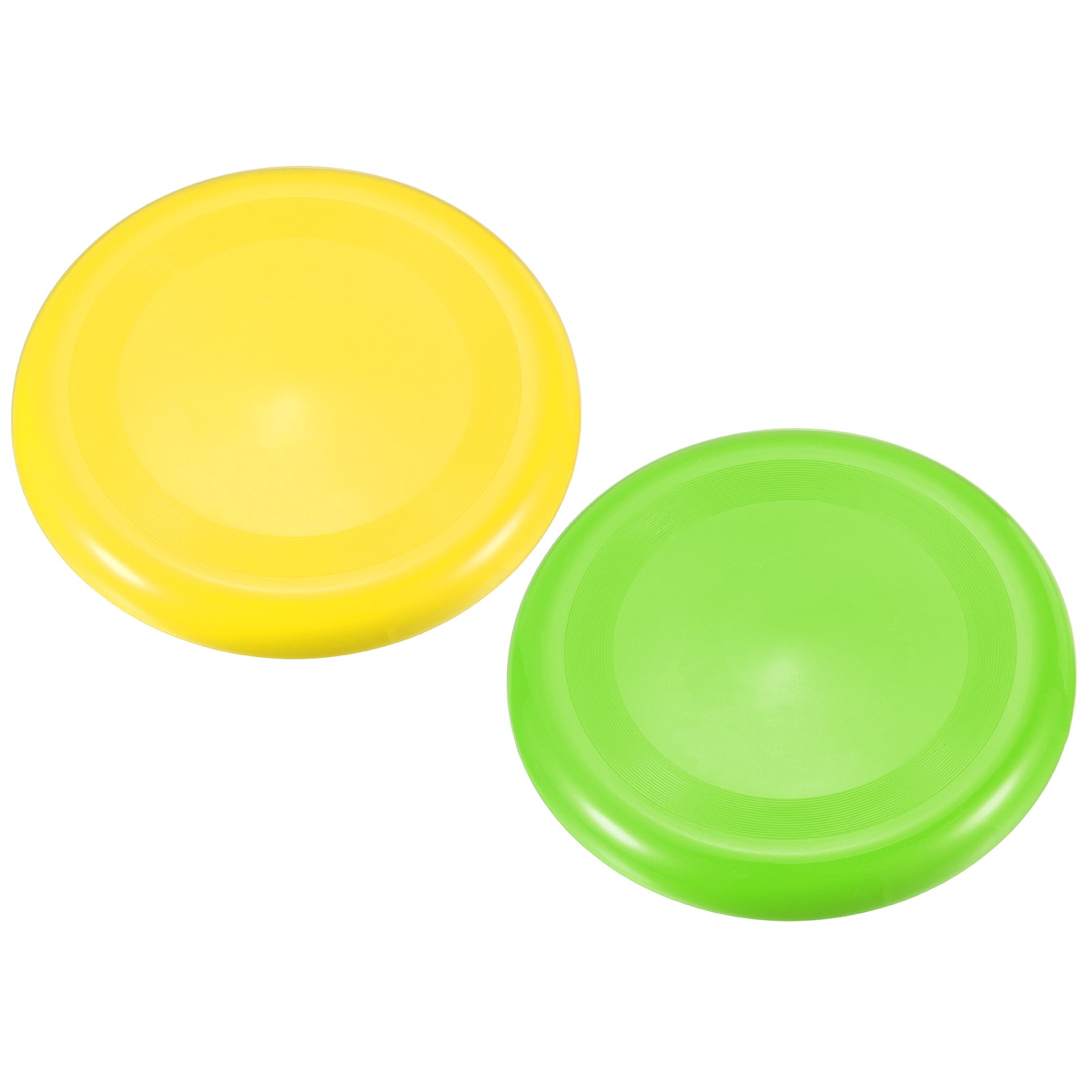 Flying Disc 9 Inch 65 Gram Sport Training Disk, Yellow, Green, 2 Pack ...