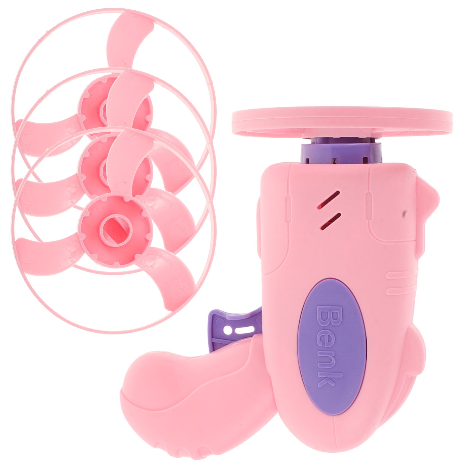 Flying Disc Launcher Toys for Kids Outdoor Helicopter Glowing Child ...