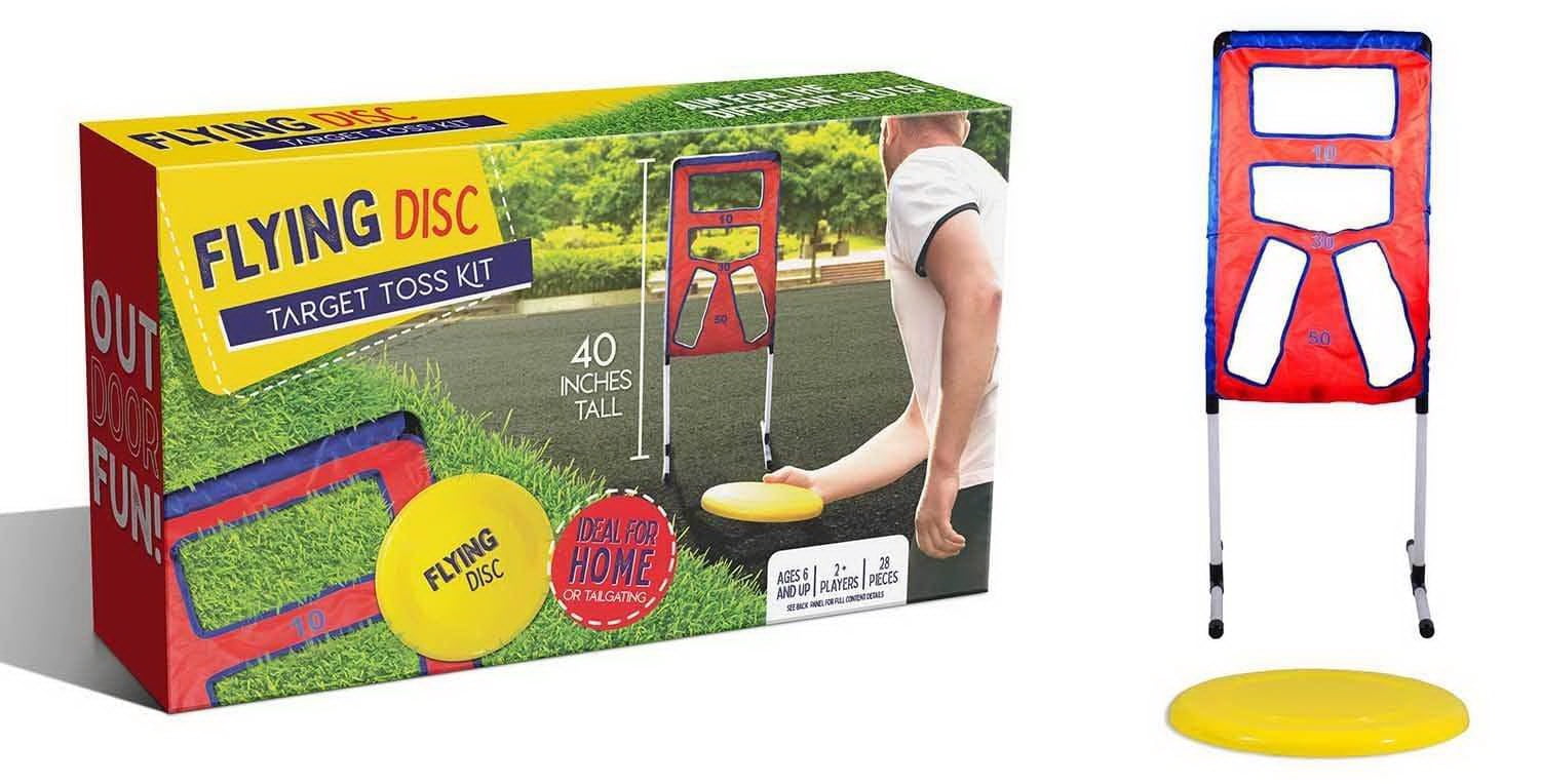 Flying Disc Target Toss Outdoor Family Game - Walmart.com