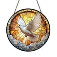 Flying Dove Style Glass Suncatcher – Minimal Bird Window Art - Walmart.com