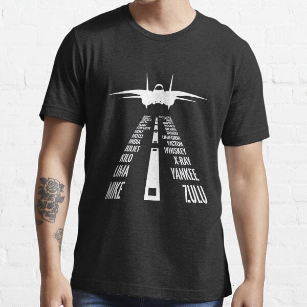 Flying F14 Tomcat Pilot Landing Phonetic Alphabet Runway Gear Essential ...