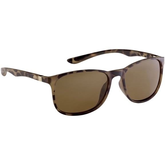 Flying Fisherman Fowey Polarized Sunglasses - Tortoise/Amber - Walmart.com