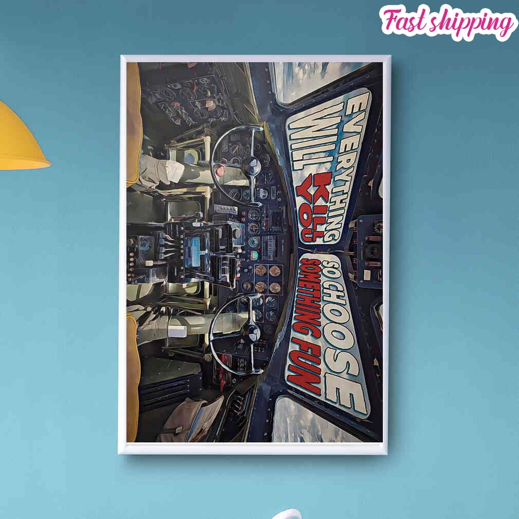 Flying Fortress Cockpit Everything Will Kill You So Choose Something ...