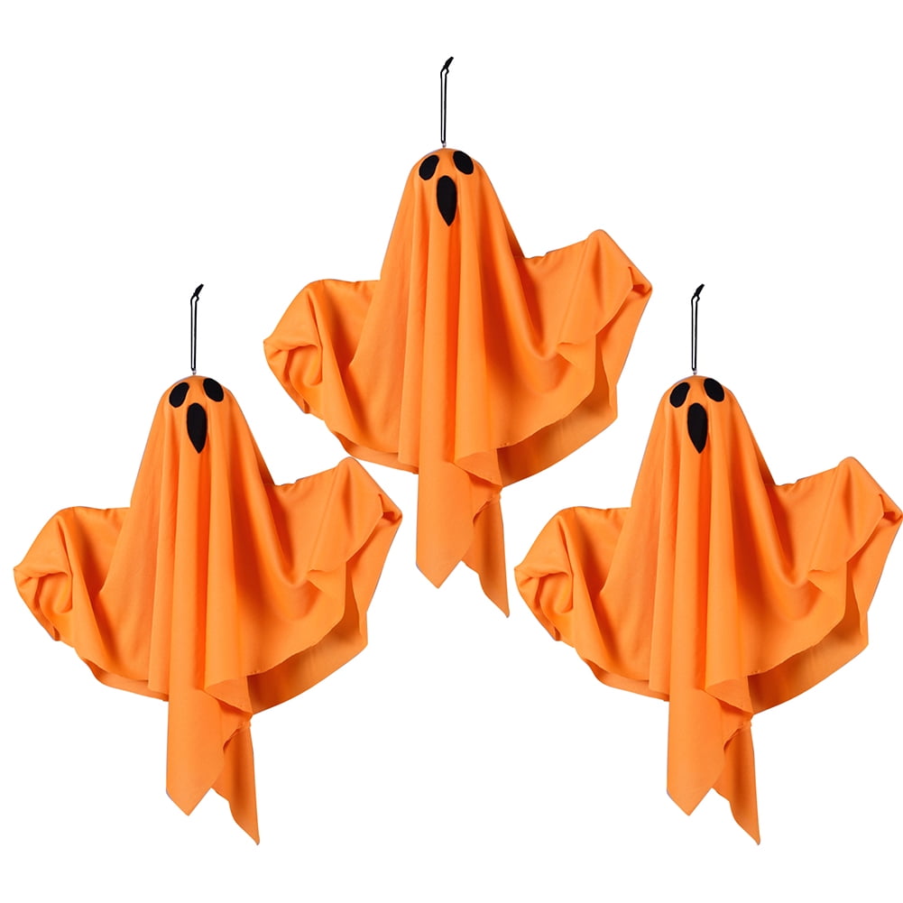 Flying Ghost Lights Halloween Decorations, LEDs Lighted Scary Hanging ...