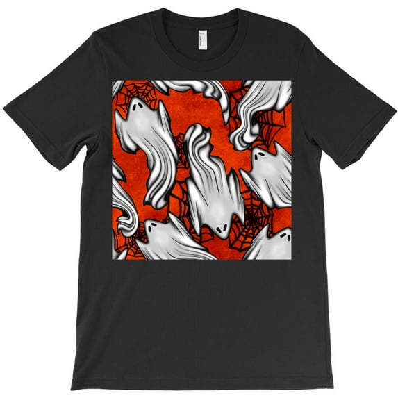 Flying Ghosts Seamless Pattern Themed Funny and Cute Themed Gift for a ...