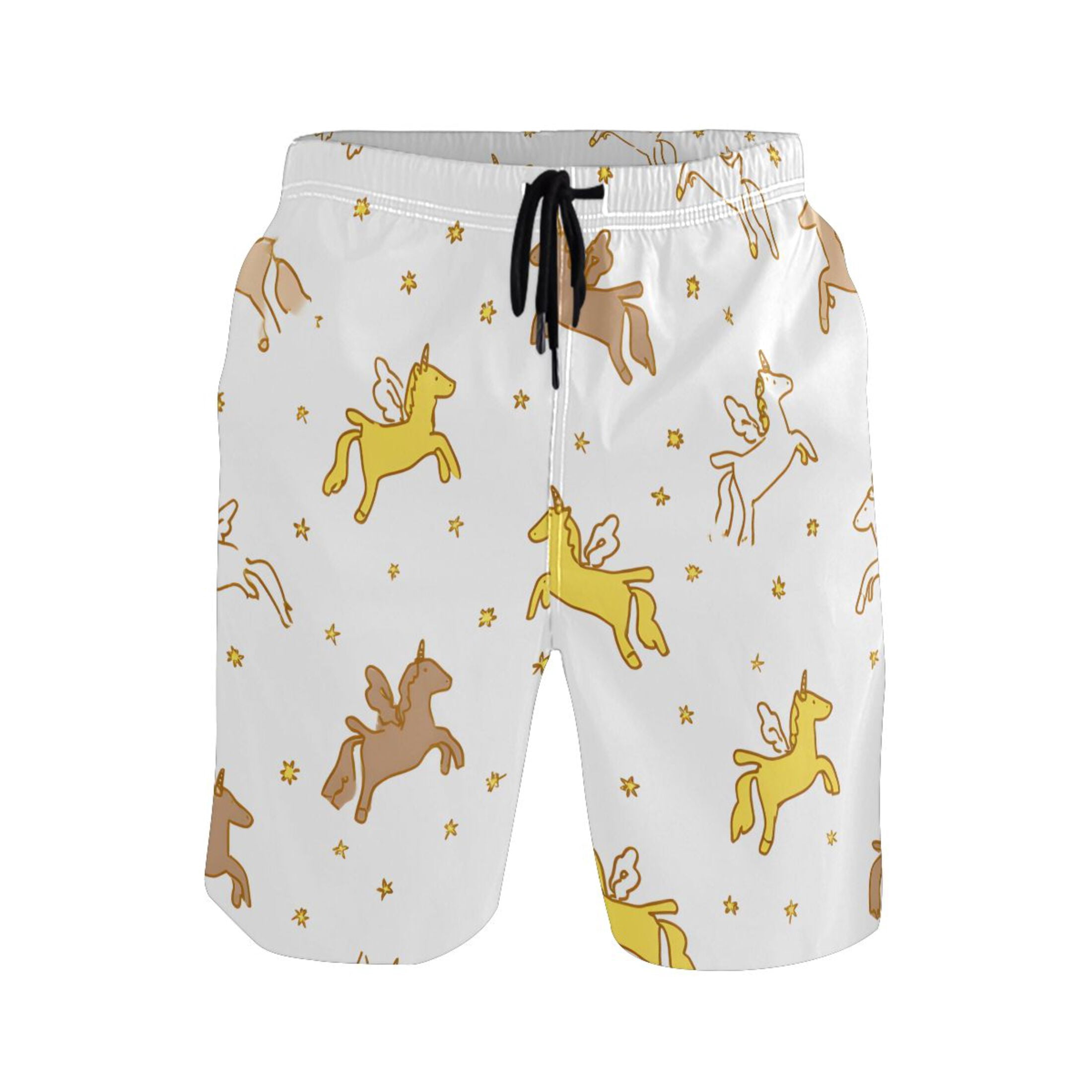 Flying Horse Mens Swim Trunks Quick Dry Board Shorts Breathable Fit ...