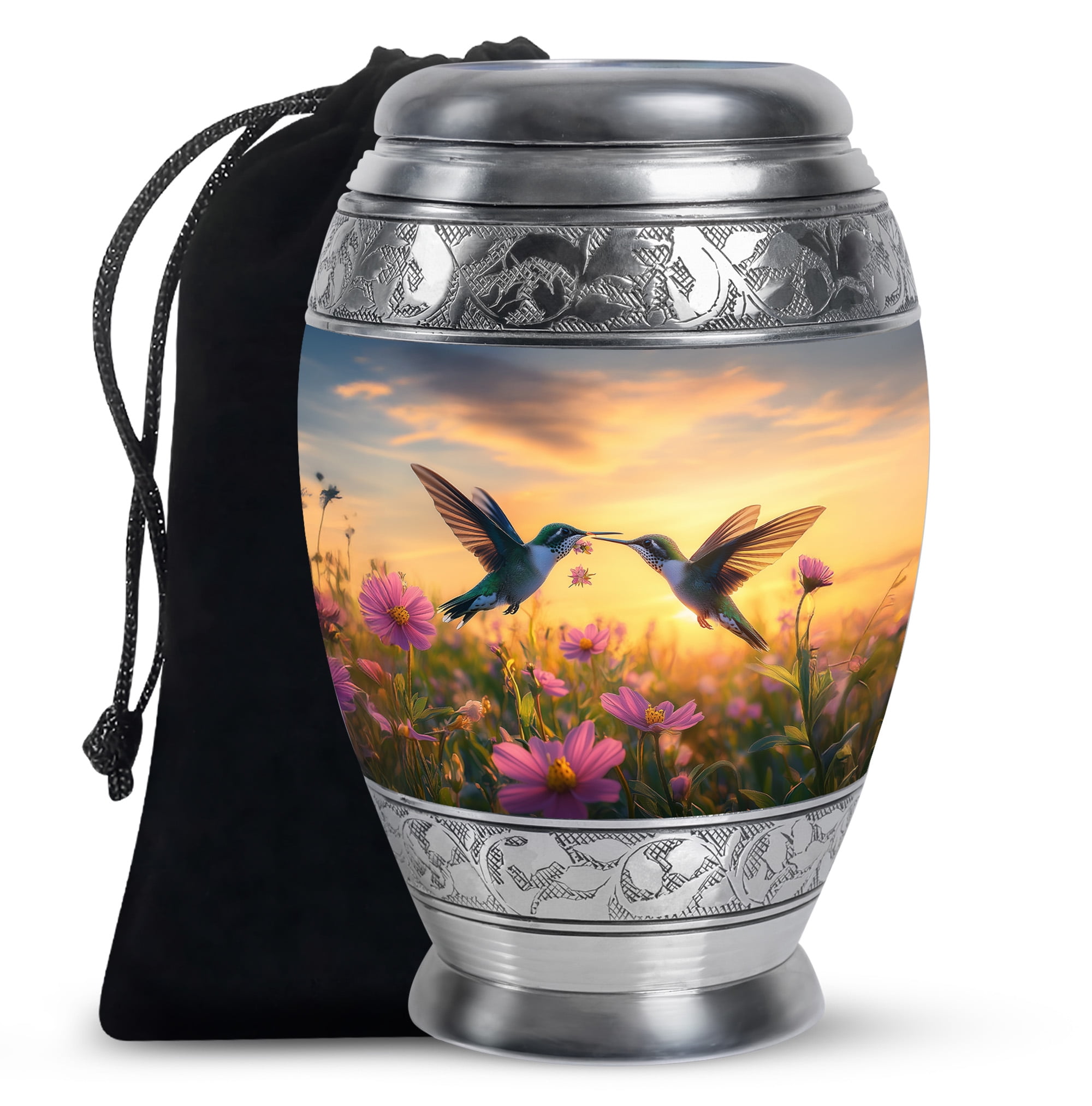 Flying Humming Bird Large Decorative Urns For Human Ashes Adult Female ...