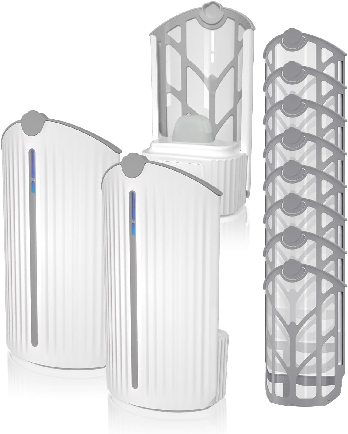 Flying Insect Trap, Fruit Fly Trap Plug in Indoor Bug Catcher with 8 ...