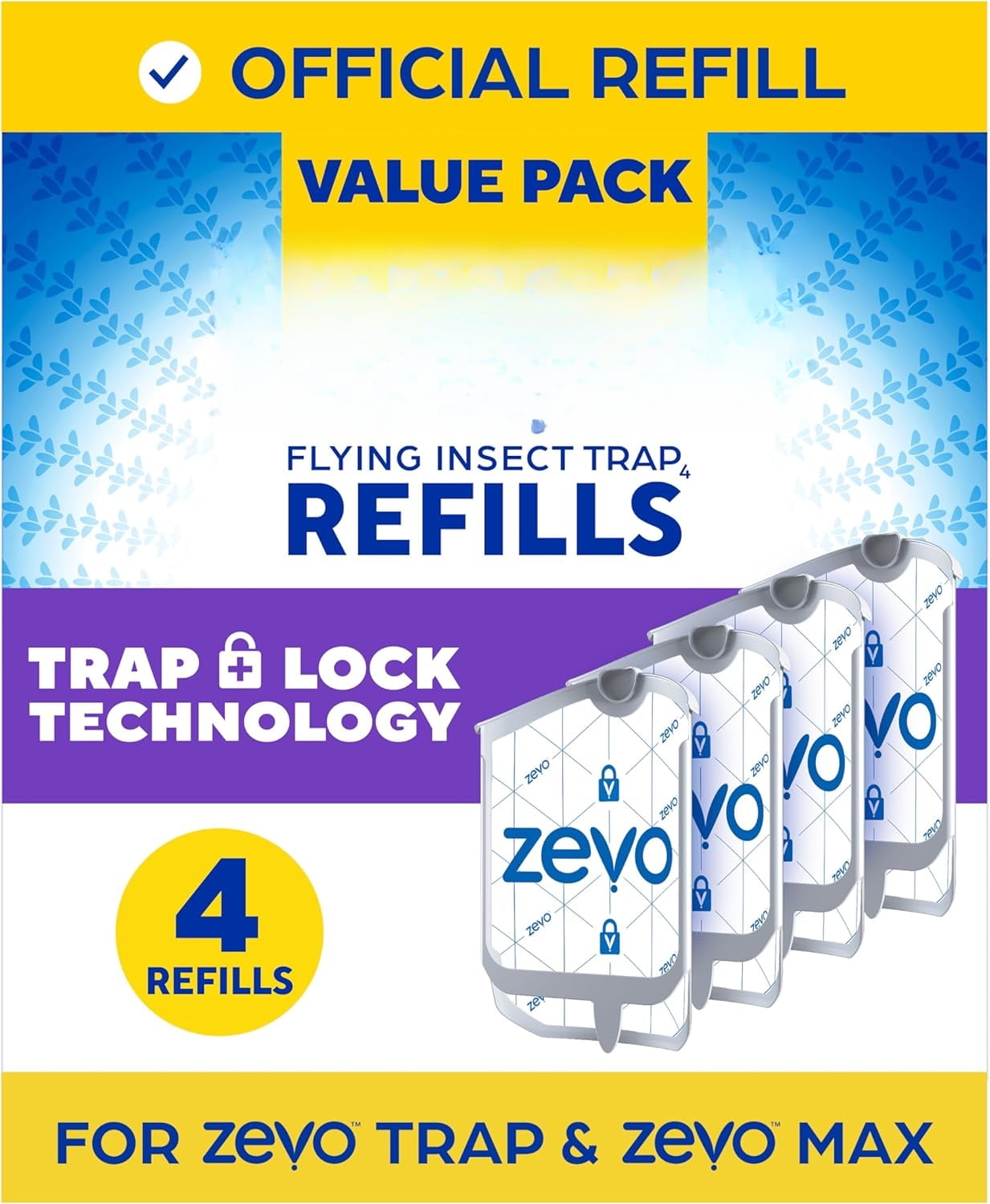 Flying Insect Trap Refill - for The MAX & Standard Indoor Fly Trap ...