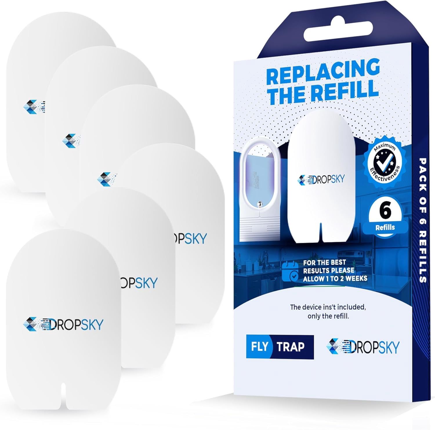 Flying Insect Trap Refill- Plug in Bug Catcher Indoor Refills, Indoor ...