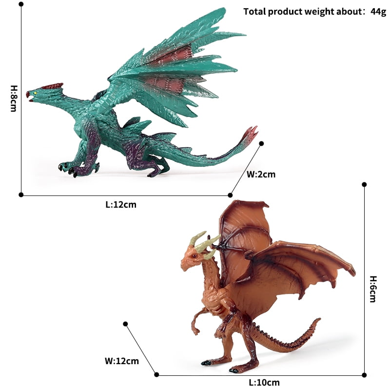 Flying Magic Dragon Phoenix Monsters Chinese Dinosaurs Animals Toy ...
