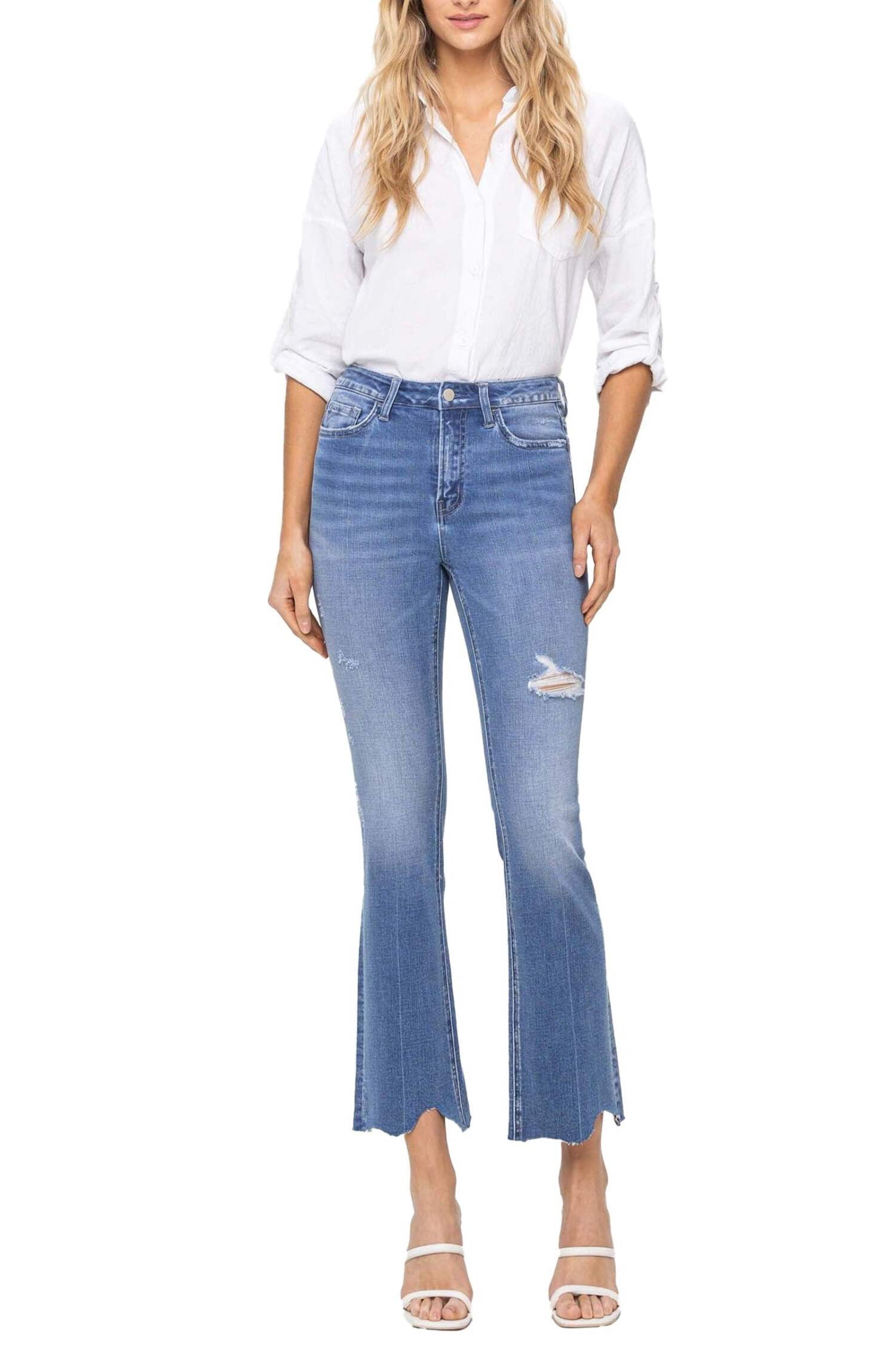 Flying Monkey - Inventive - High Rise Kick Flare - F5120 - Walmart.com