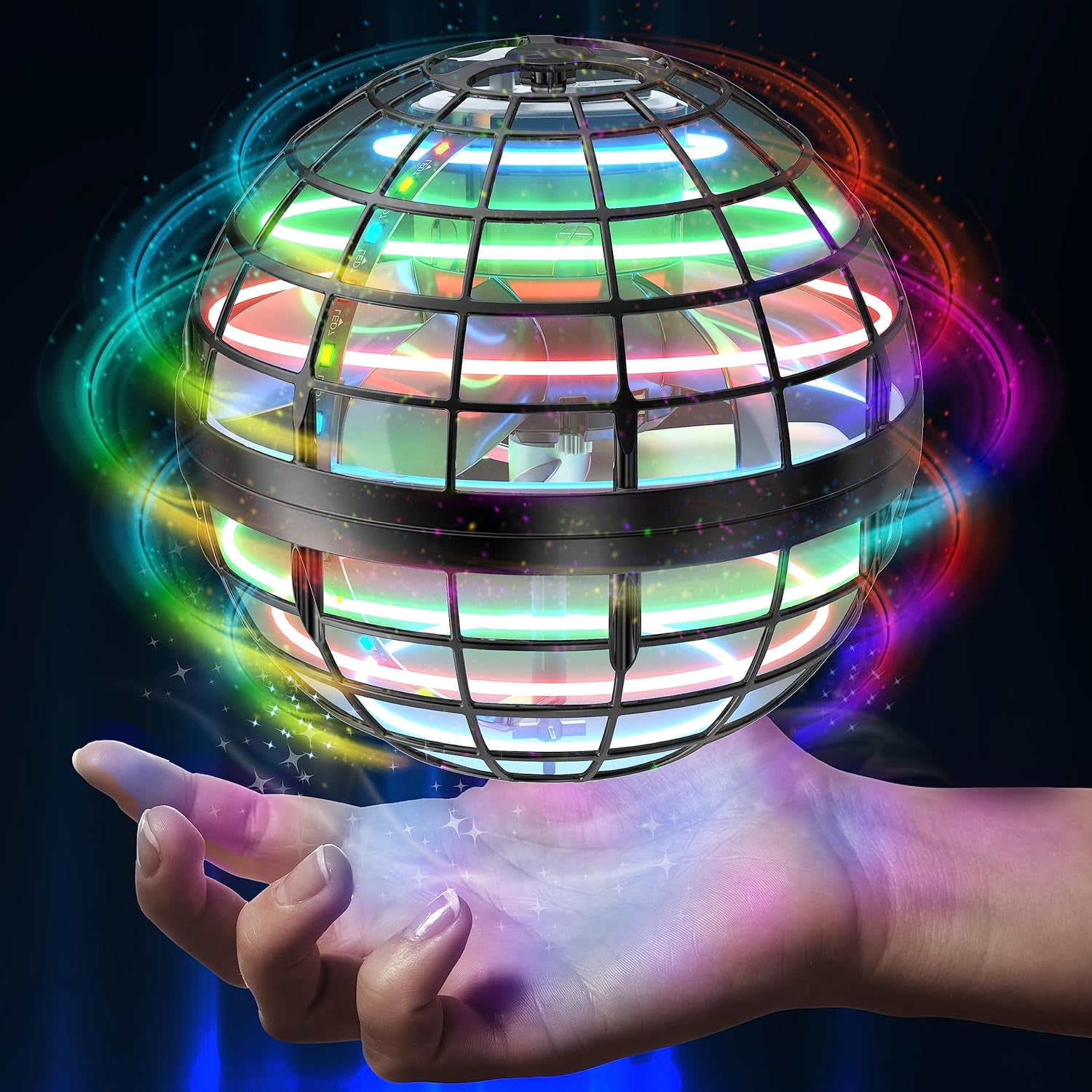 Flying Orb Ball Toy,Cosmic Globe Boomerang Hover Ball Galactic Fidget ...