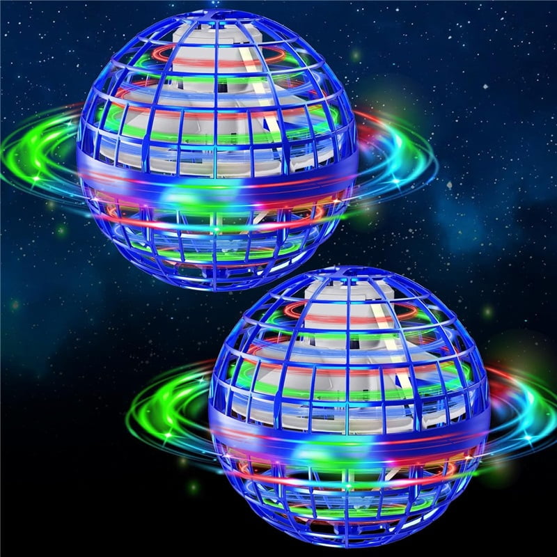 Flying Orb Ball Toys 2 Pack, Soaring Hover Boomerang Spinner Hand ...