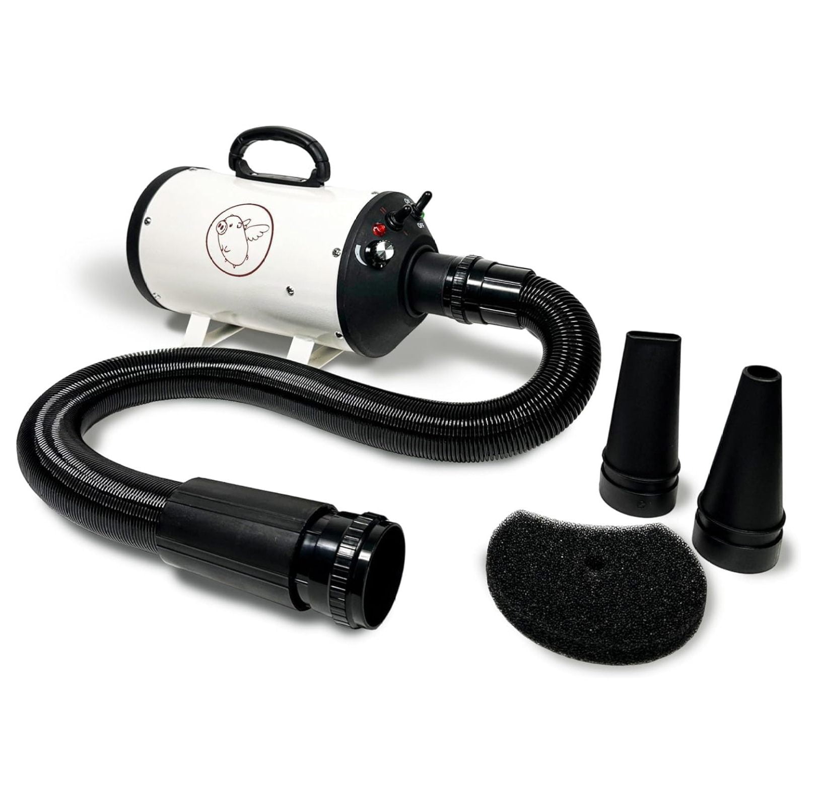 Flying Pig High Velocity Dog Pet Grooming Dryer w/Heater (Flying One ...