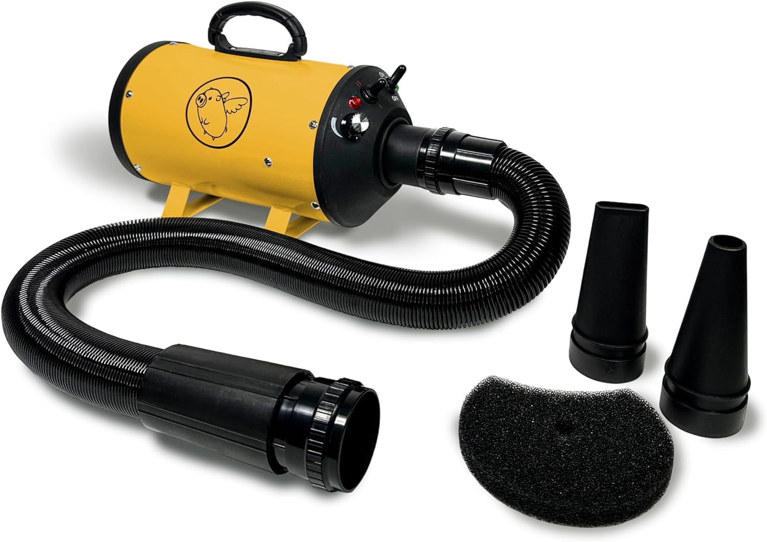 Flying Pig High Velocity Dog Pet Grooming Dryer w/Heater (Flying One ...