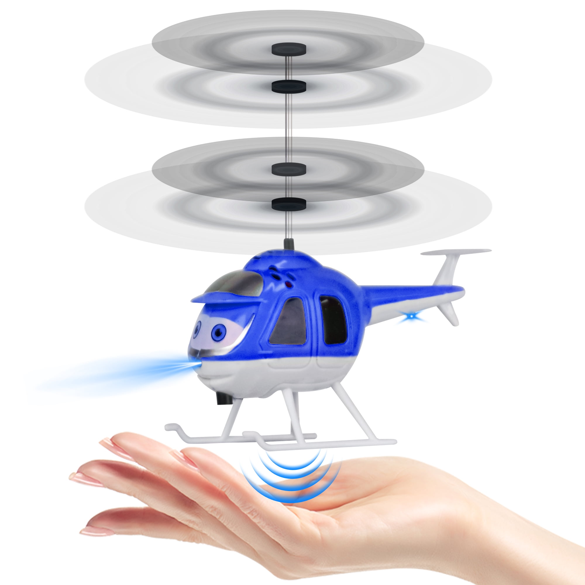 Flying RC Helicopter Toy Hand-Controlled Mini DroneCosmic LED Flying ...