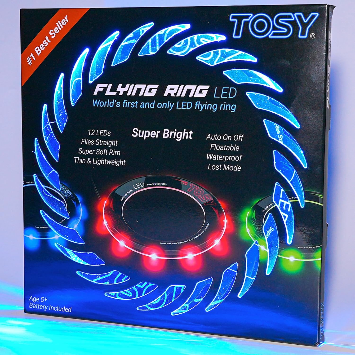 Flying Ring - 16 Million Color RGB LEDs or 12 LEDs, Super Bright, Lost ...