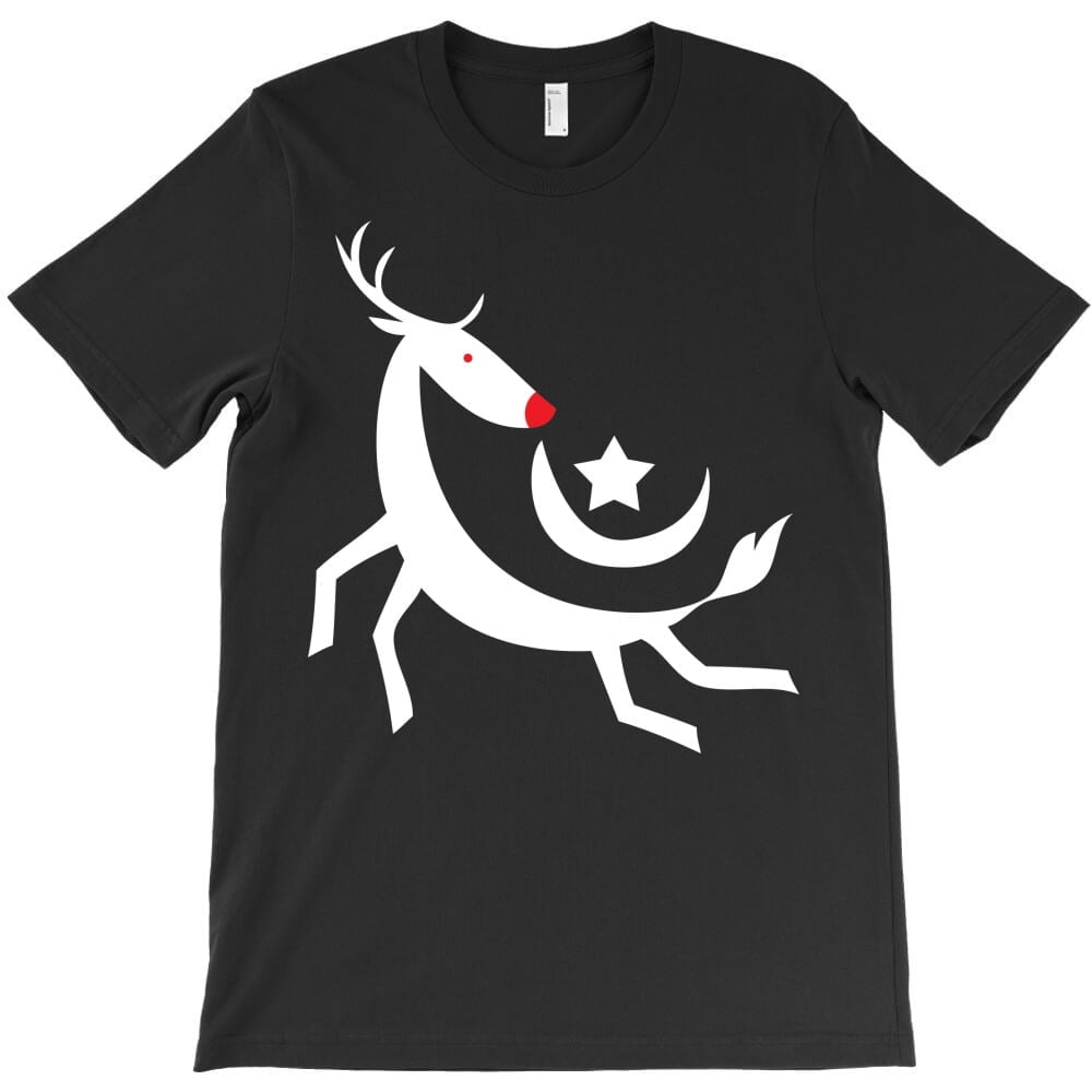 Flying Rudolph Funny Christmas Holiday Reindeer Graphic H34791 Unisex T ...
