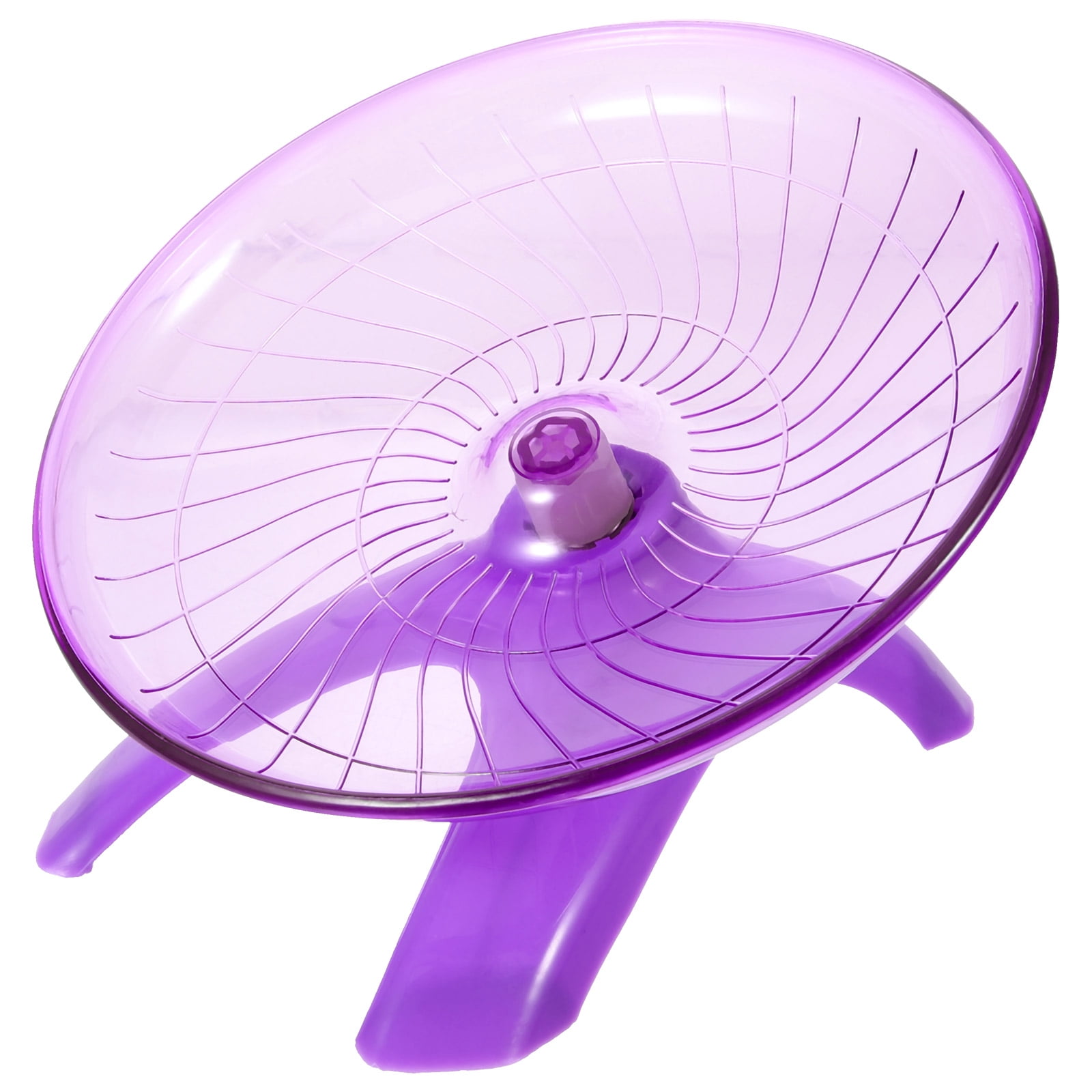 Flying Saucer Rat Wheel Large Purple Hamster Running Smooth Edge Violet ...